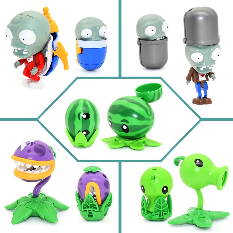 Фигурки Plants vs Zombies Трансформер FUTURE JETPACK — фото 1