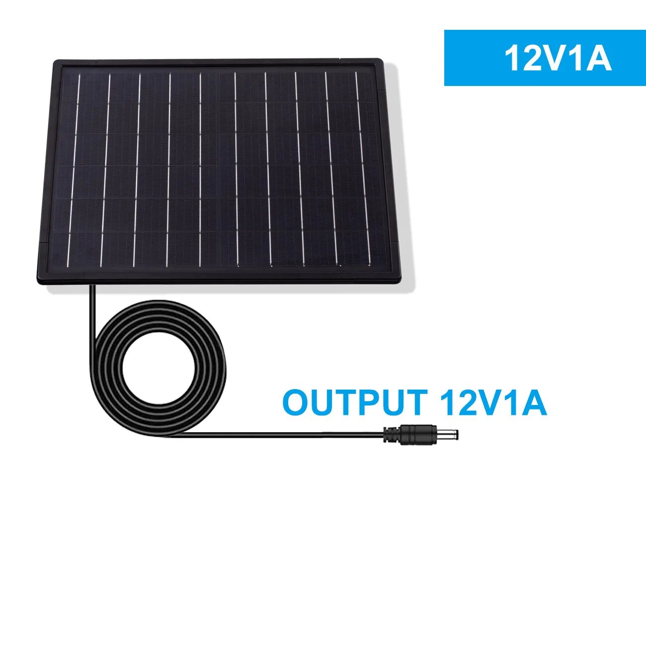 Солнечная панель 12V 1A