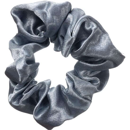 Резинка для волос Dewal Beauty из ткани, цвет серо-голубой