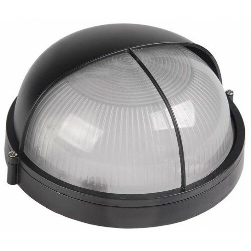 Светильник НПБ/НПП 1105 100Вт круг/чер п/сфера-луч IP54 IEK