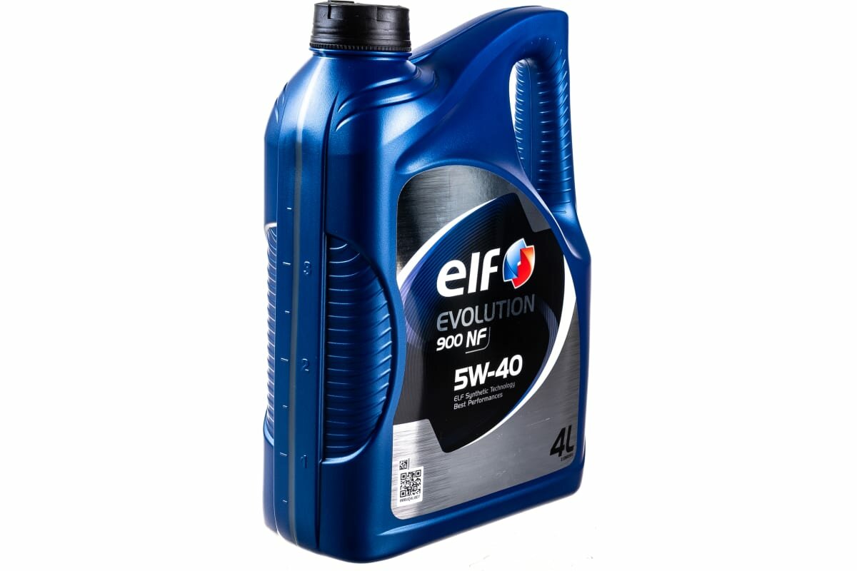 Синтетическое моторное масло ELF Evolution 900 NF 5W-40, 4 л