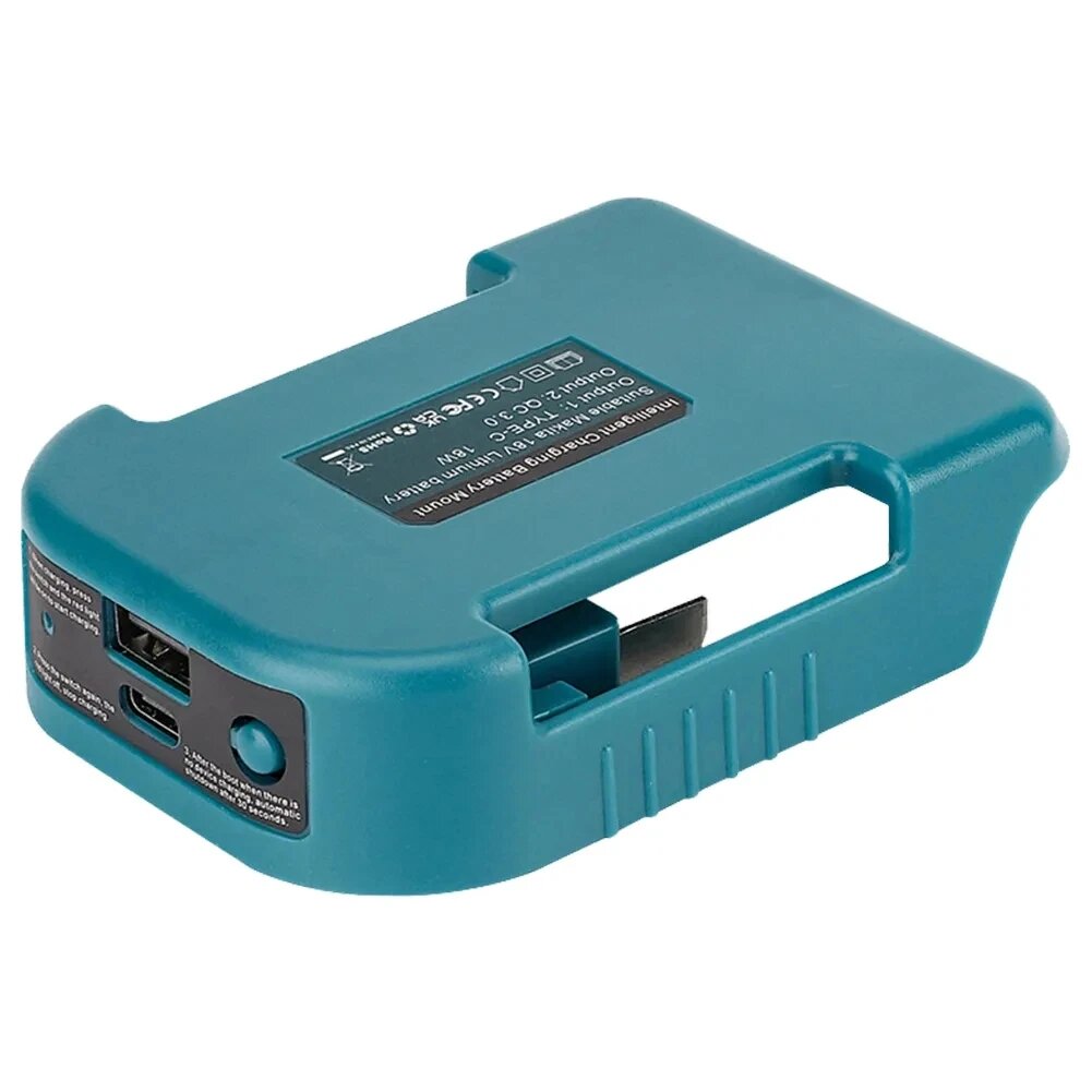 Power Bank для аккумулятора Makita 18В, Цвет: for Makita