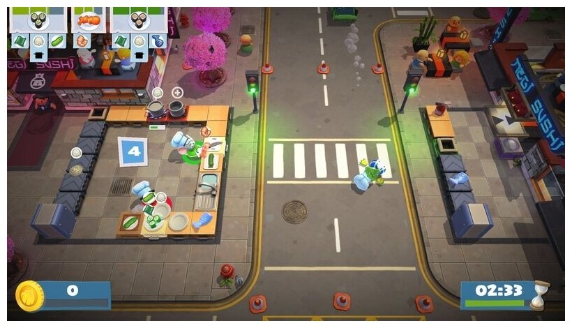 Overcooked & Overcooked! 2 - Double Pack (русская версия) (PS4) — фото 1