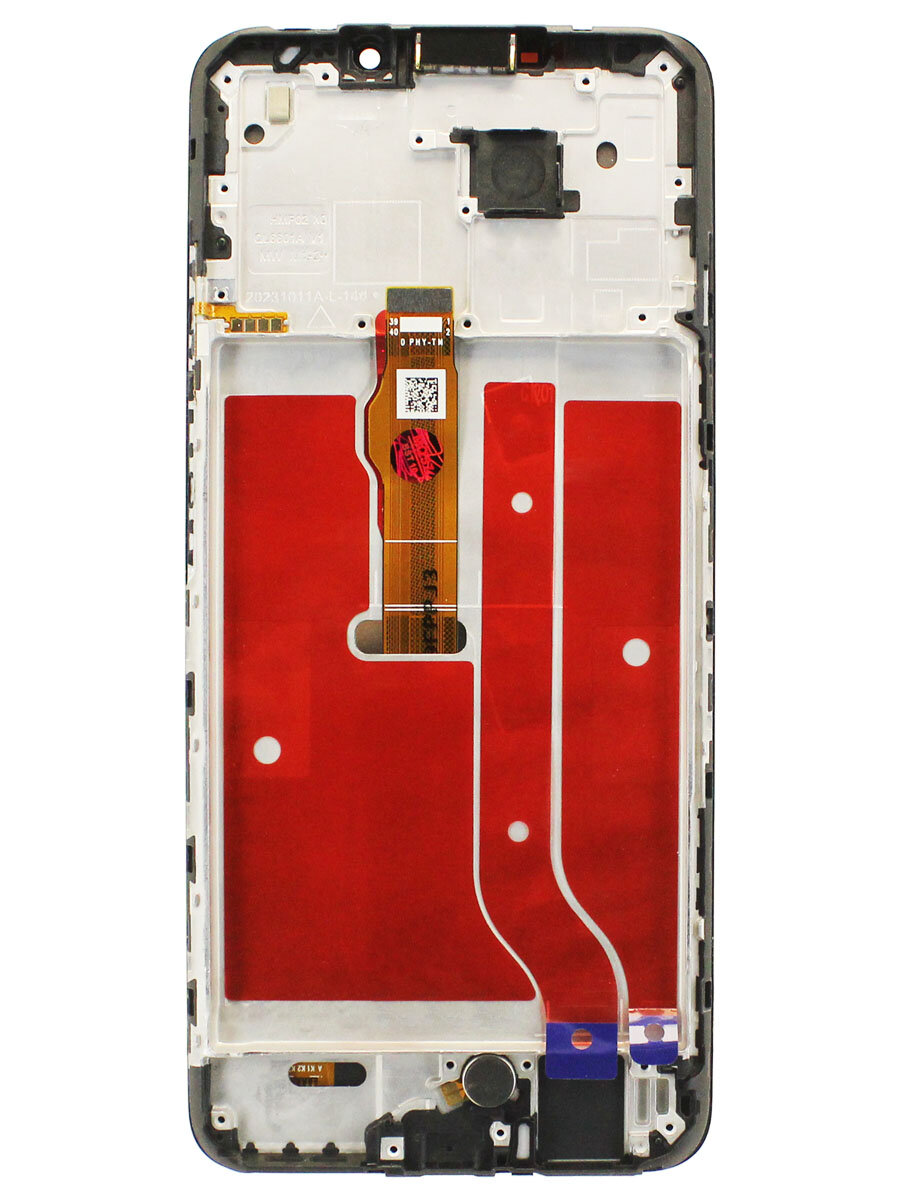 Дисплей для Huawei Nova Y91 модуль с рамкой и тачскрином (черный) (HQ)