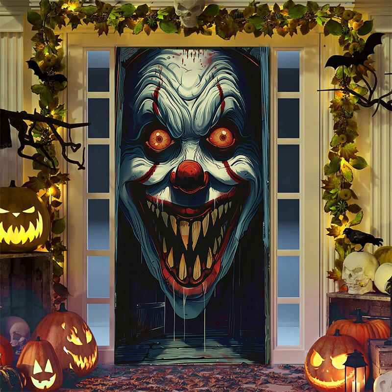 Атмосферный банер на праздник, хэллоуин, фотозона, красочный