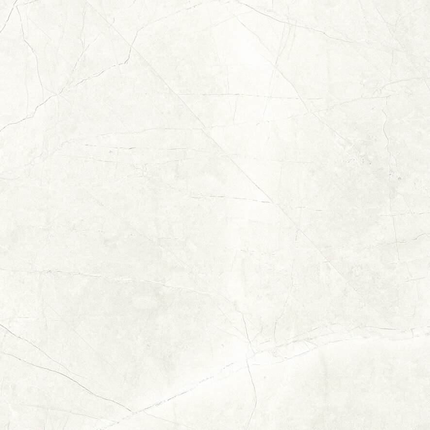 Ceradim Керамогранит Stone Micado Blanco белый полир 60x60 8 мм (цена за 1.44 м2)