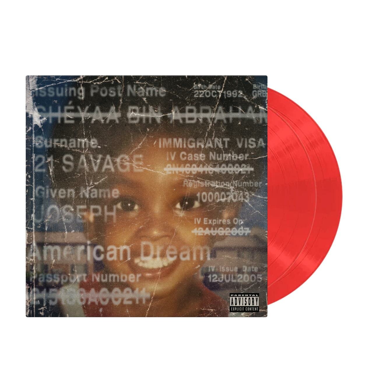 Виниловая пластинка 21 Savage - American Dream (Red Translucent)