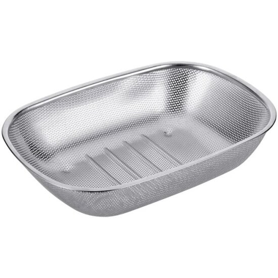 Дуршлаг Regent Inox овальный Linea PRONTO 35х24х8 см нержавеющая сталь (93-PRO-22-35)