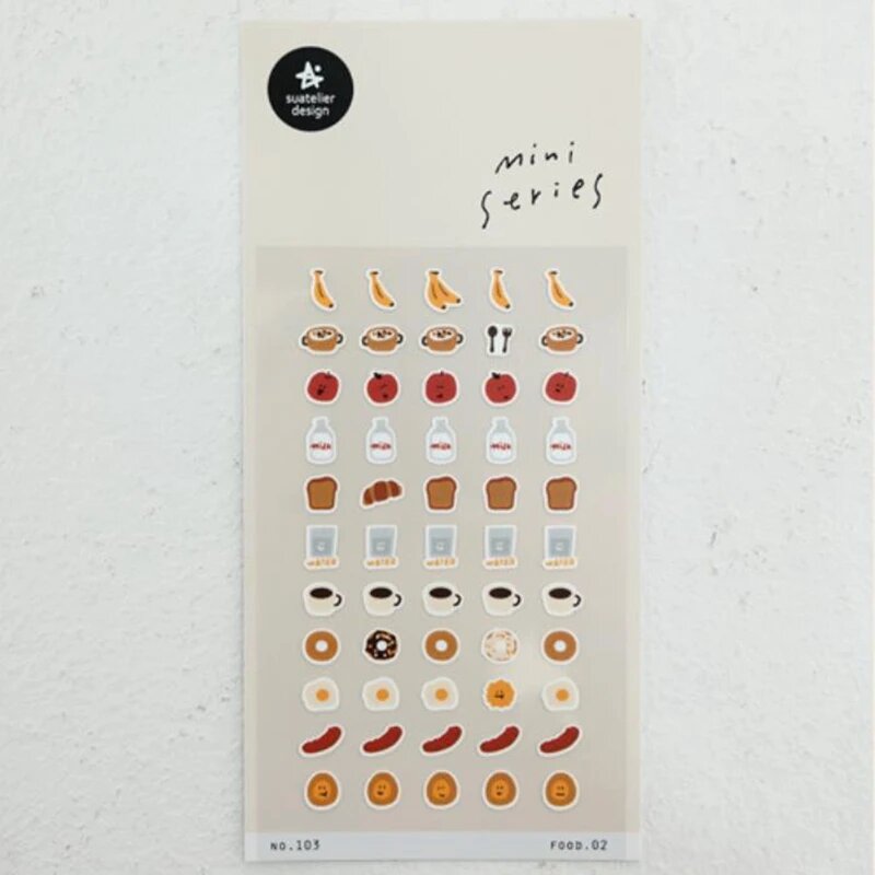 Мини-наклейки Suatelier Food.02, Цвет: 103