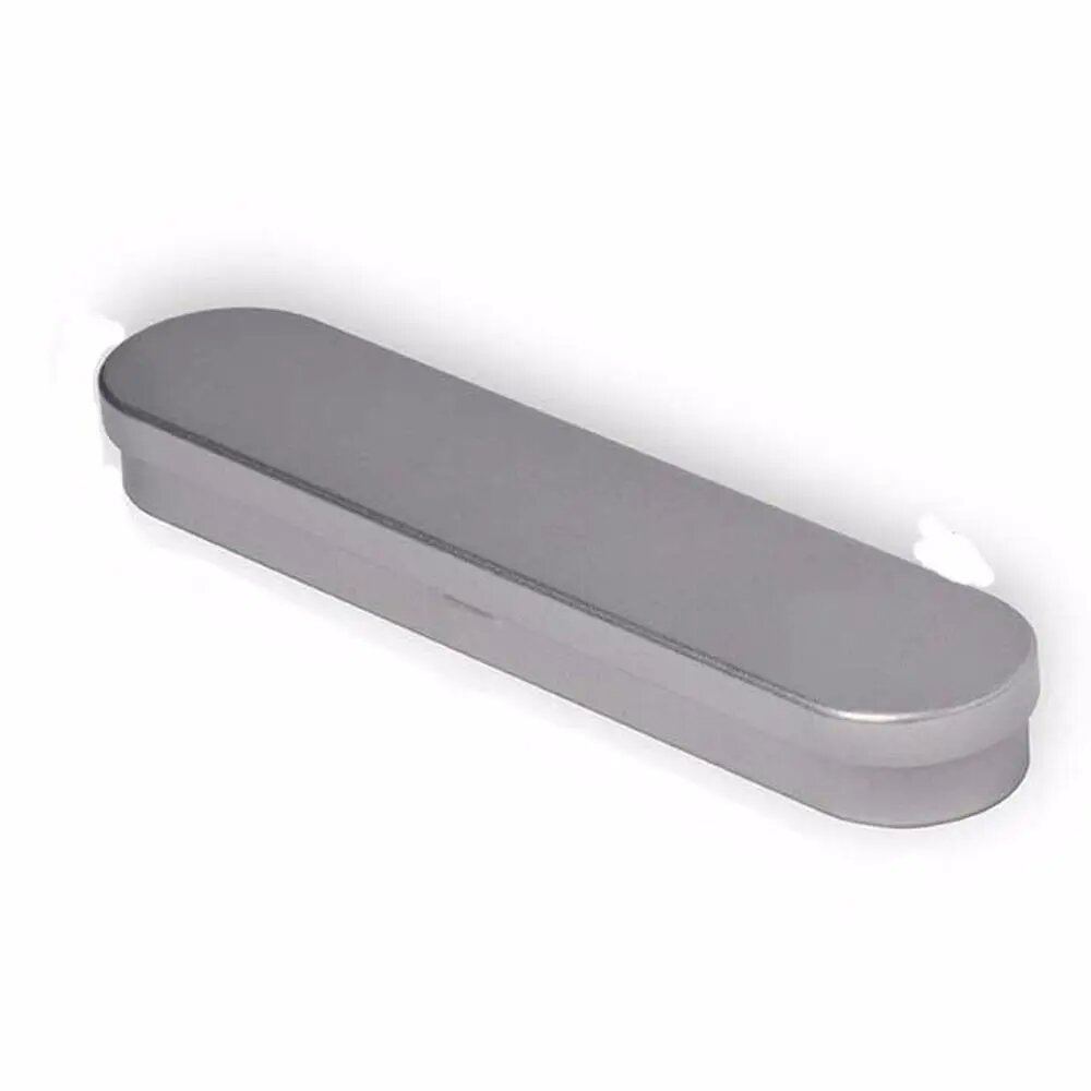 Металлический пенал серебристый Серый, silver