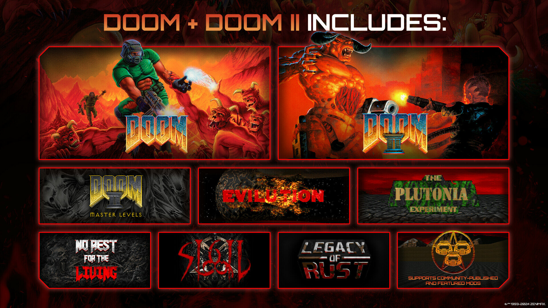 Игра DOOM + DOOM II — фото 1