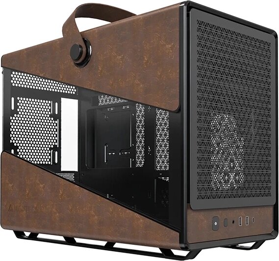 Корпус Montech Heritage (B) черный без БП mATX 9x120mm 2x14