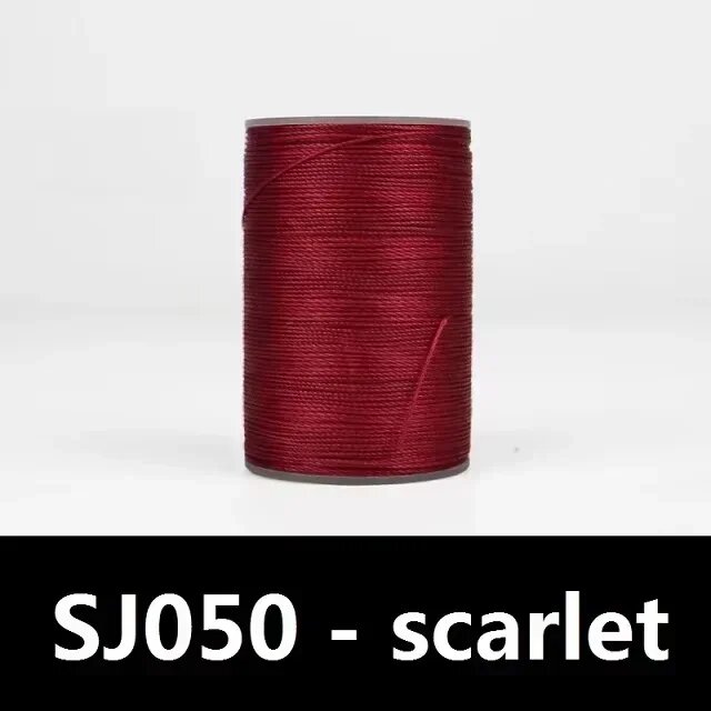 Вощеная нить для кожи Tepoztec, scarlet, 0.45 мм