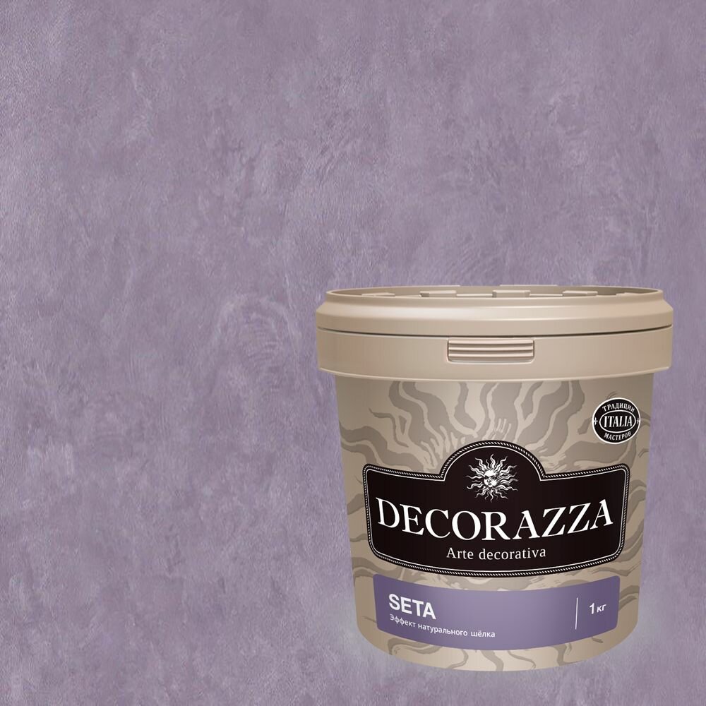 Декоративная штукатурка с эффектом натурального шелка Decorazza Seta (1кг) ST 11-104