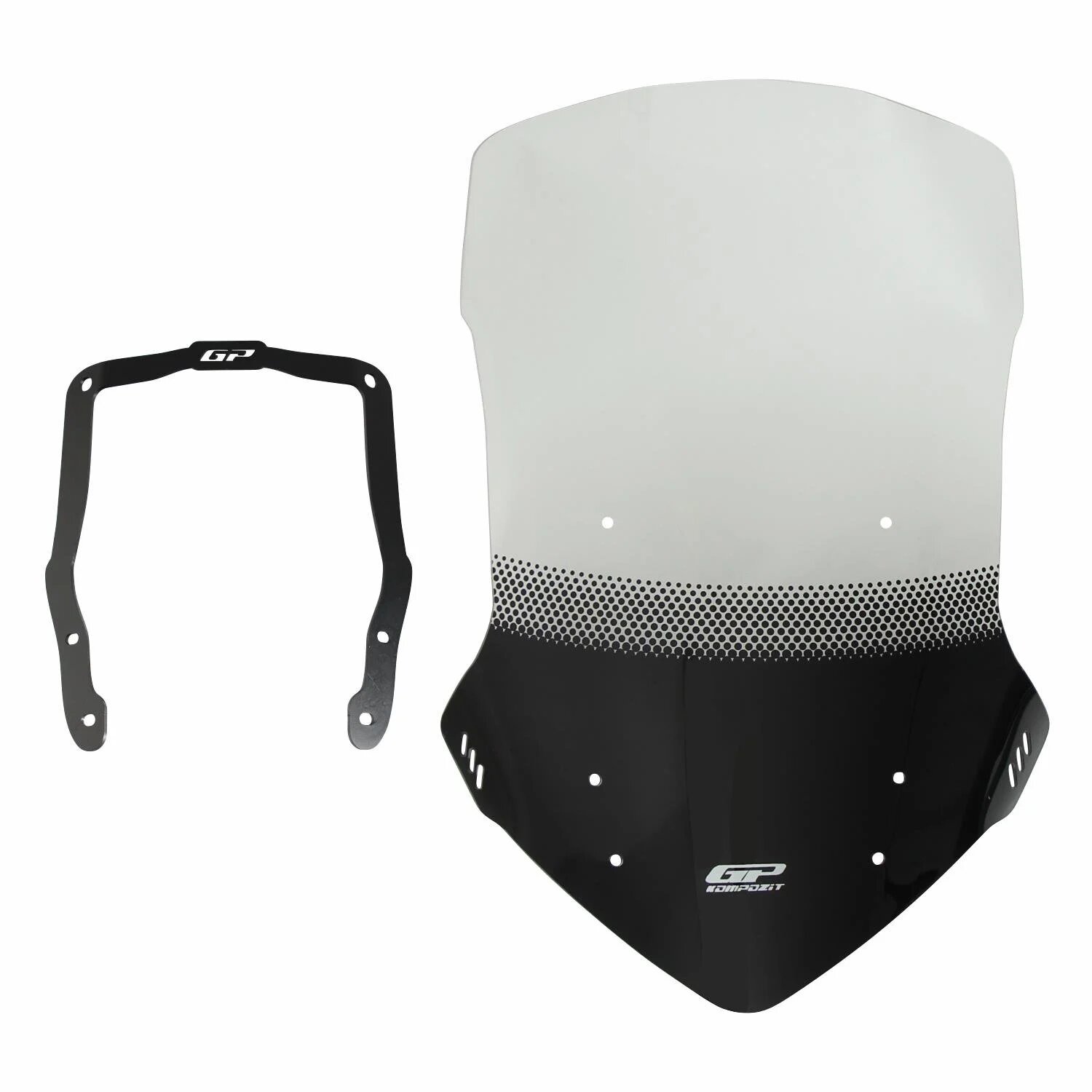 Прозрачное ветровое стекло 58см Honda NC 700X / 750X 2012-2015