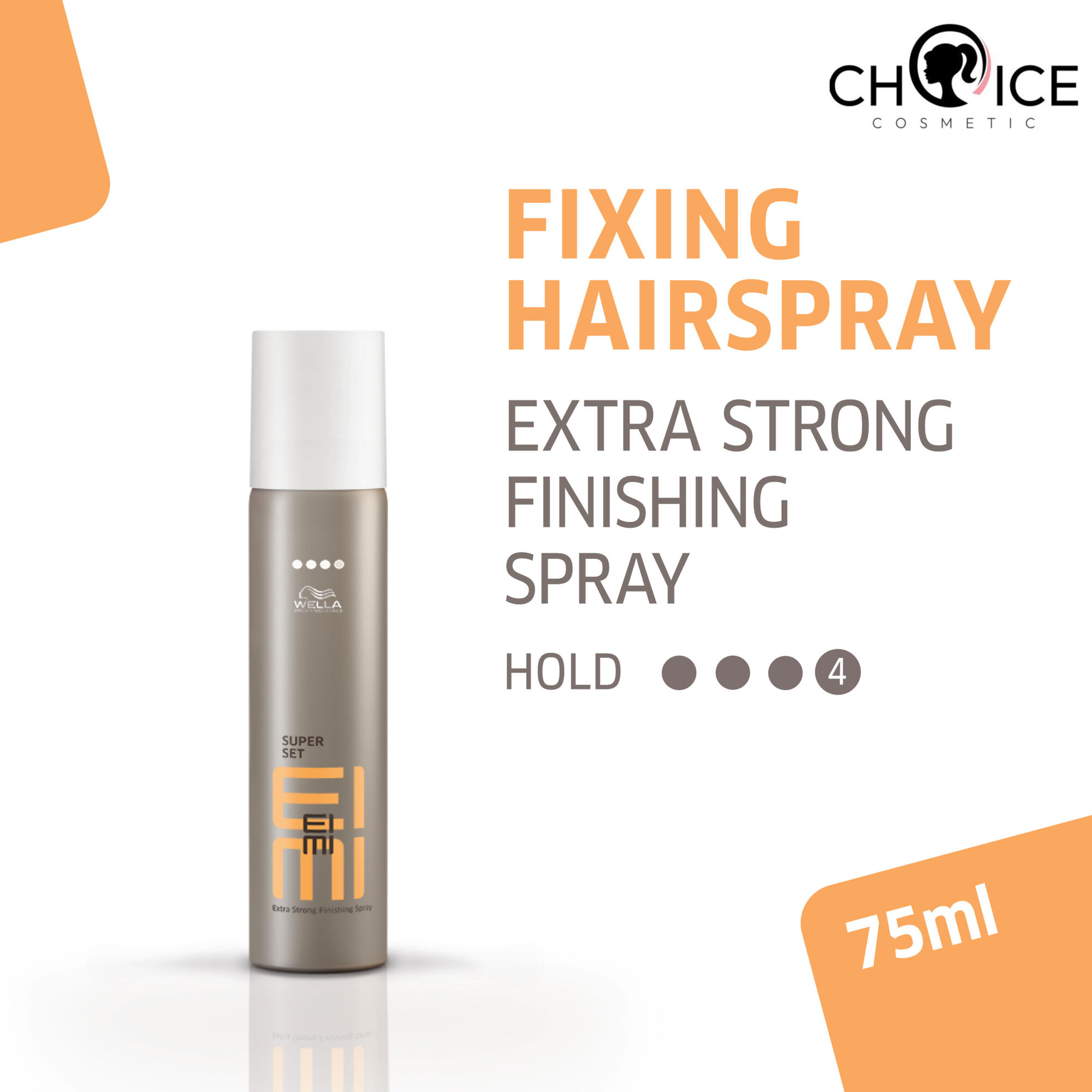 Wella Professionals / Лак для волос экстрасильной фиксации EIMI Super Set, 75 мл