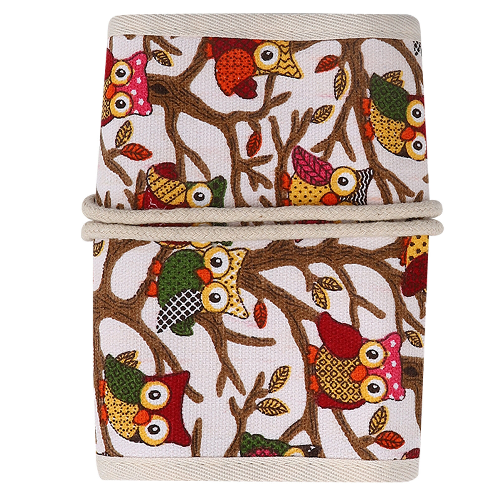 Чехол для спиц пустой, сумка для хранения крючков для вязания, сумка для хранения спиц на молнии Сов