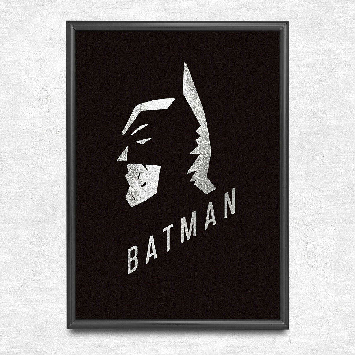Постер на стену Бэтмен / плакат интерьерный Batman. Бетмен. Темный рыцарь. Супергерой