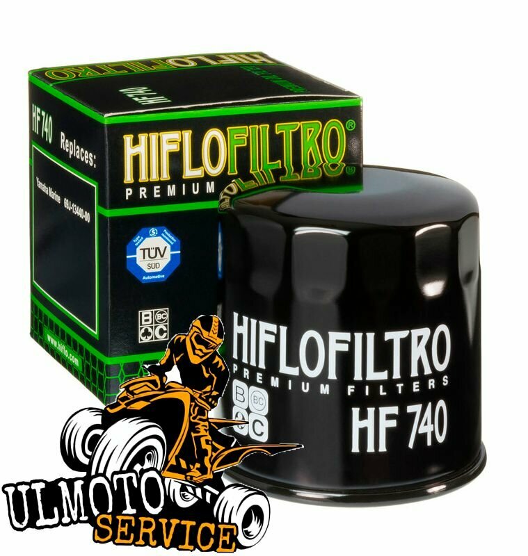 Масляный фильтр HIFLO FILTRO HF740 для Yamaha Marine F150 F200, F225 F250, FX HO FZR VXR, Jet Boat 190/212