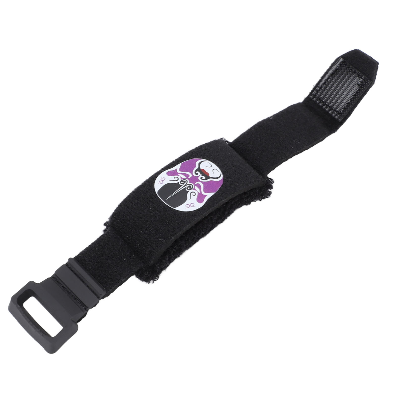 Глушитель струн гитары Электрический бас-гитара Шумоподавитель Универсальный гриф Глушитель Обертка для лица Макияж Pattern Фиолетовый Face