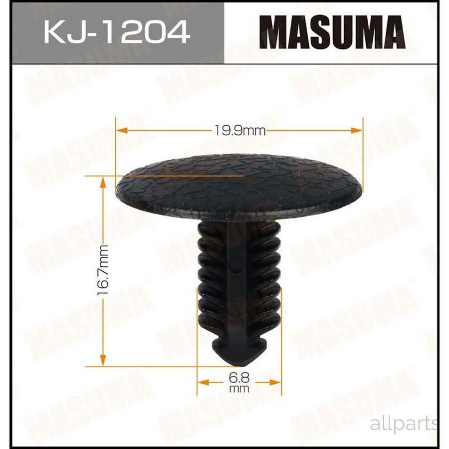 MASUMA KJ-1204 Клипса TOYOTA