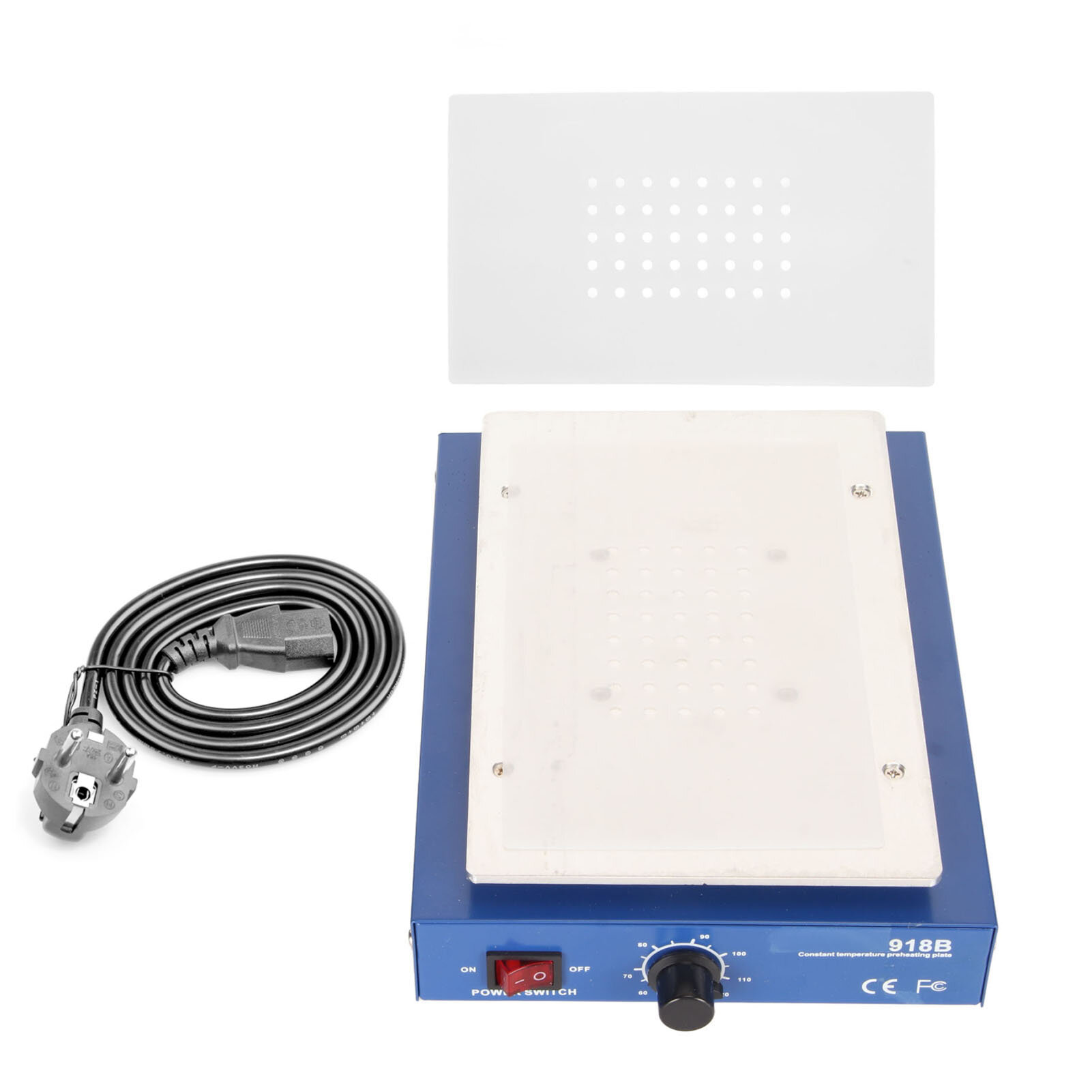 Паяльная Горячая Пластина 450 Вт Из Алюминиевого Сплава LED Микрокомпьютер Электрическая Паяльная Станция Предварительного Нагрева Паяльная Нагревательная Пластина для Ремонта DIY Laboratory EU Plug 200-240 В