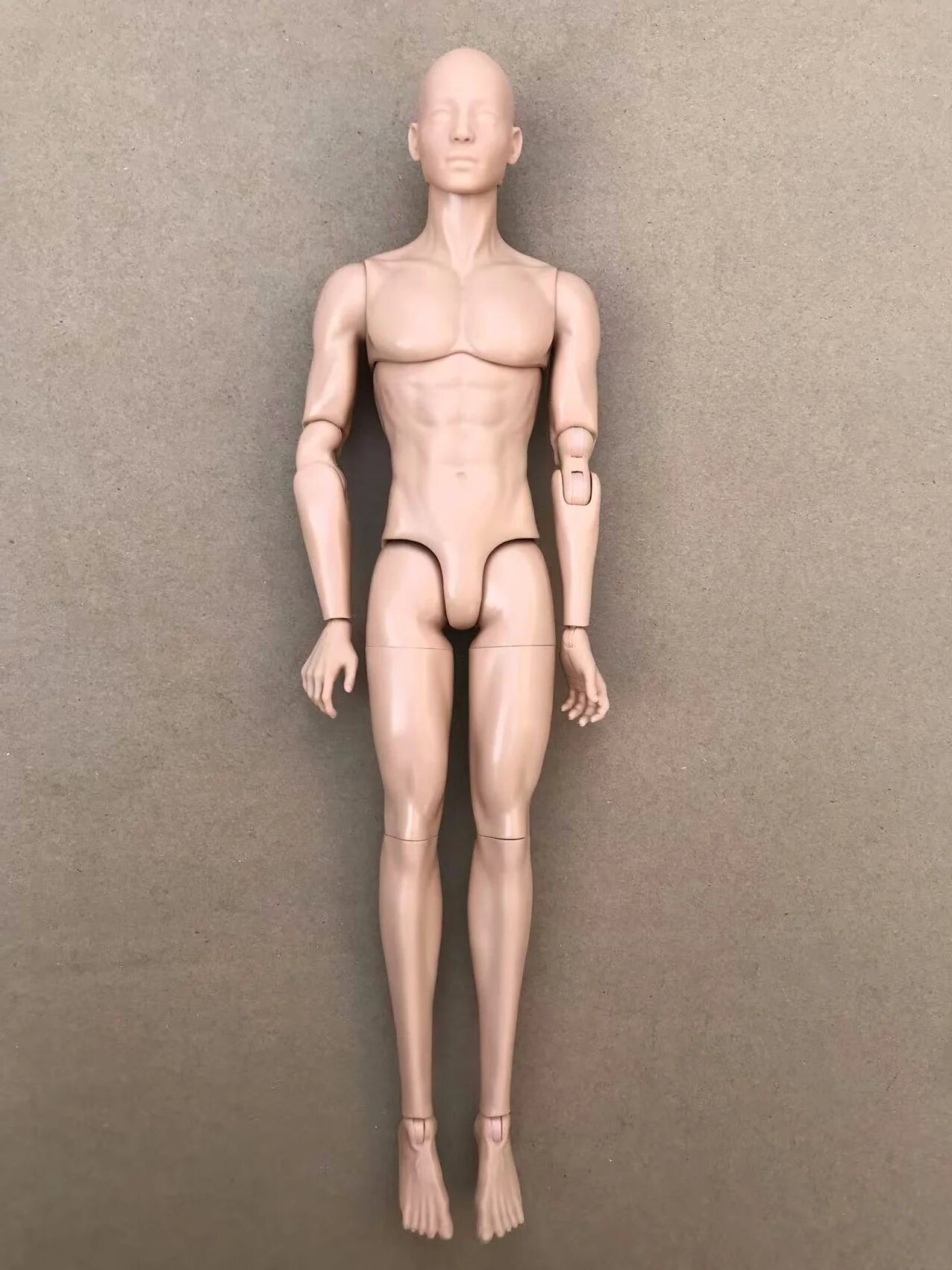Мужская кукла тело 1/6, бежевый, NO.2 full doll