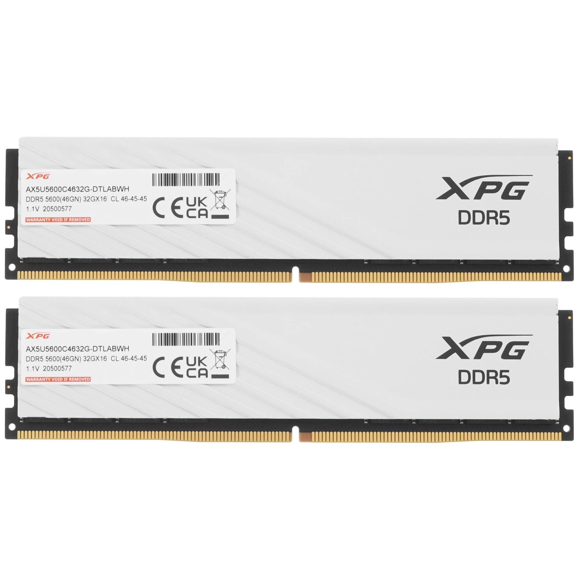 Оперативная память ADATA Lancer Blade AX5U5600C4632G-DTLABWH 64 ГБ