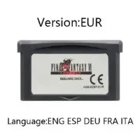 MINISO GBA Game fFinal Fantasy Tactics Advance Dawn of Souls, VI Advance EUR