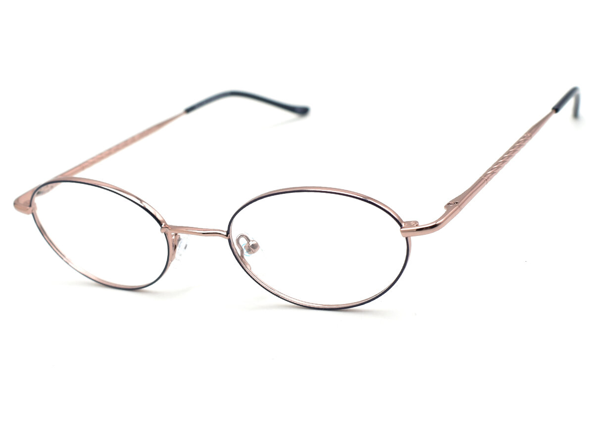 Оправа для очков Genex G-1370 C002 пол Женский форма оправы Овальная цвет оправы Чёрный, Золотой