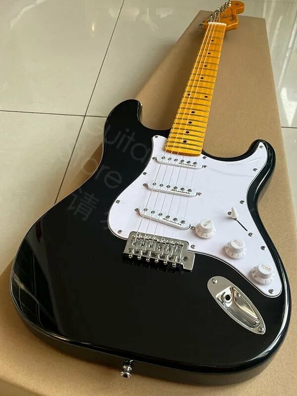 GLAT Электрогитара Классическая Stratocaster 6-струнная, корпус Махагони