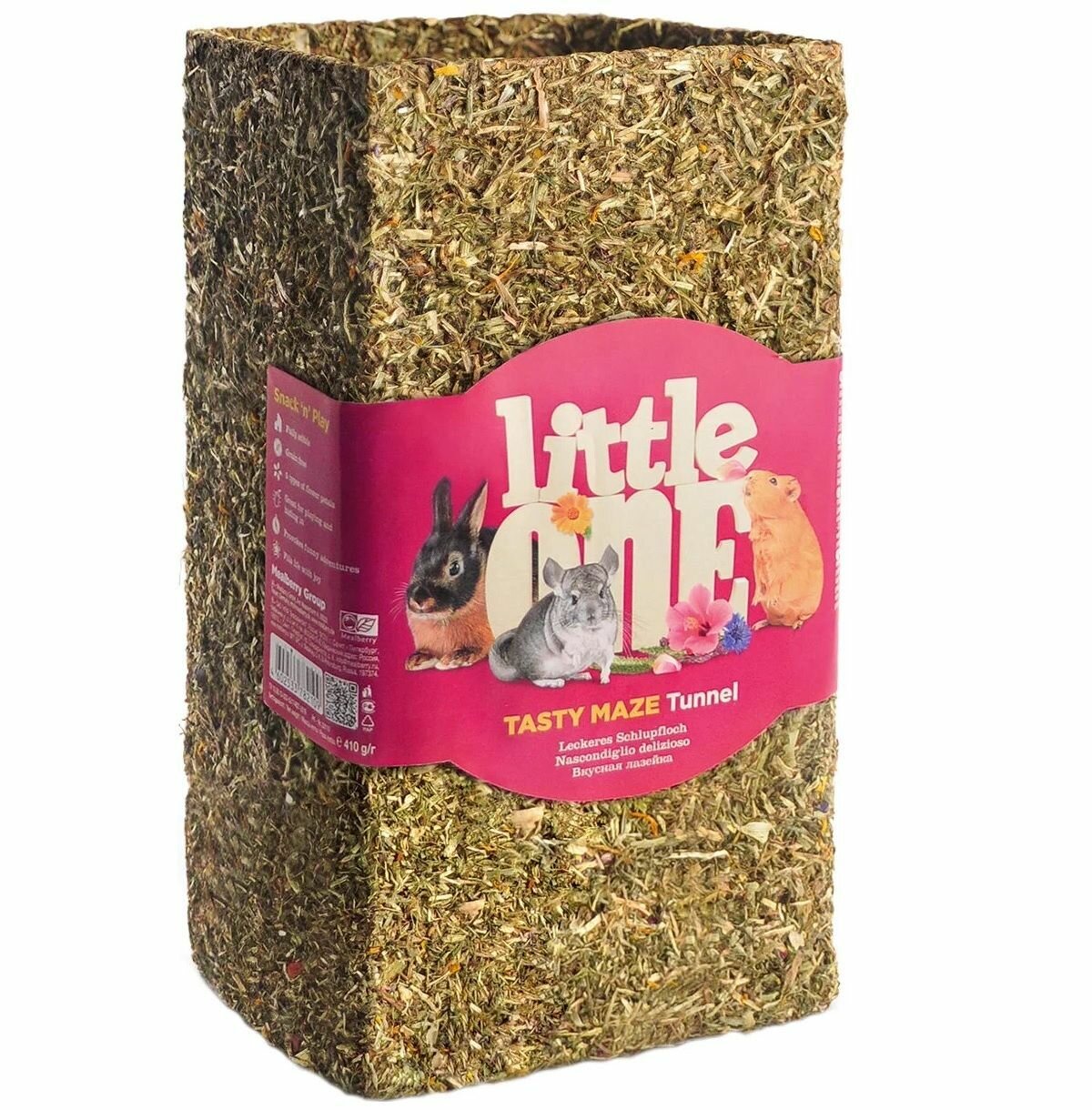 Little One Лакомство для грызунов Туннель "Вкусная лазейка" большой