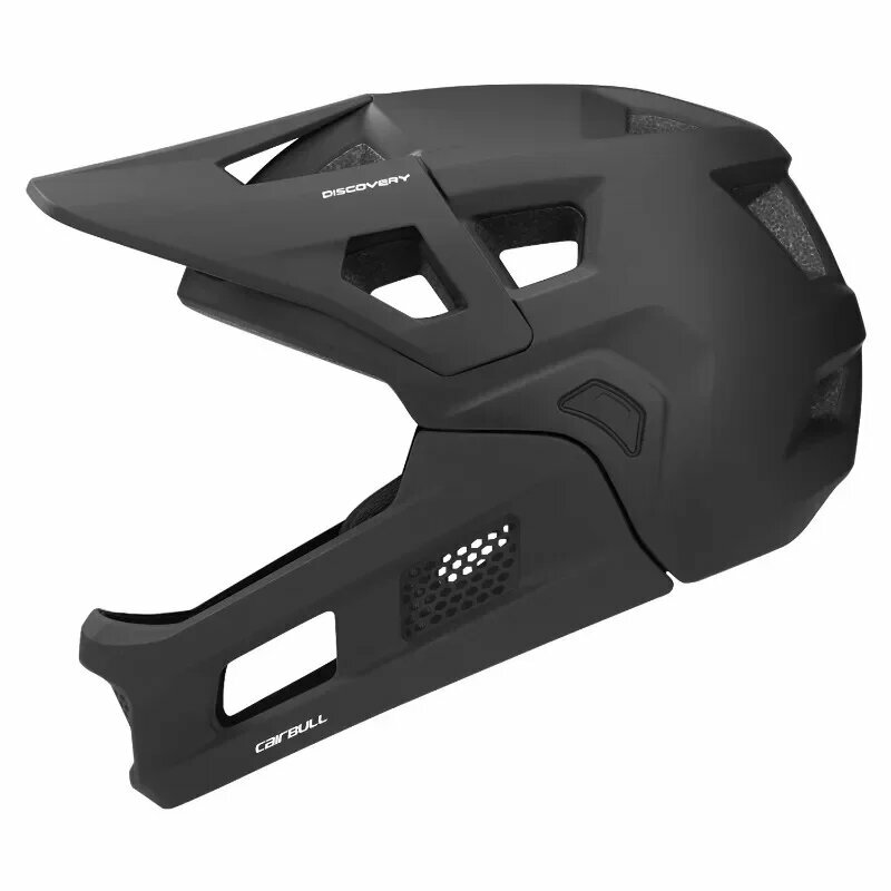 CAIRBULL BH11 MTB шлем полнолицевой матовый черный Черный, Matte Black
