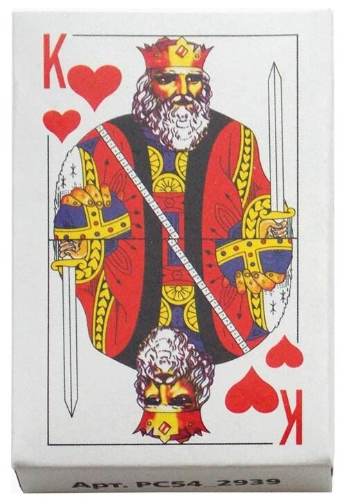 Карты игральные 54к. пластиковое покрытие (ArtSpace)