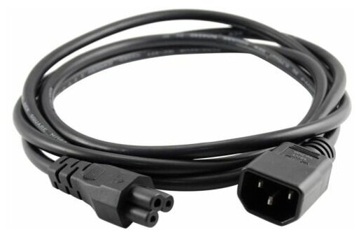 Кабель Powercom Cord 324160, для сетевого оборудования, черный