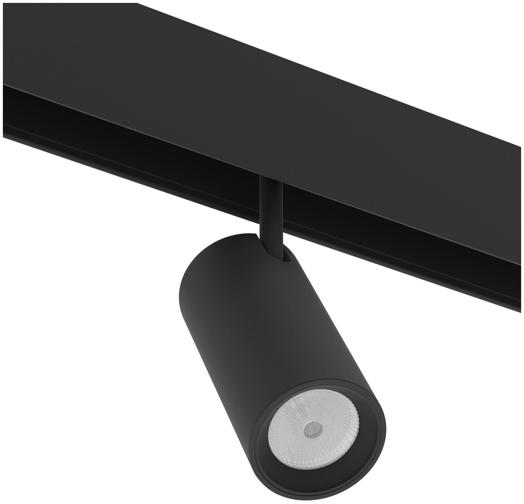 Трековый магнитный светильник SPOT MAGNETIC S20 48V 15W 24° CRI90 OSRAM 4000K | Черный корпус D45х100mm