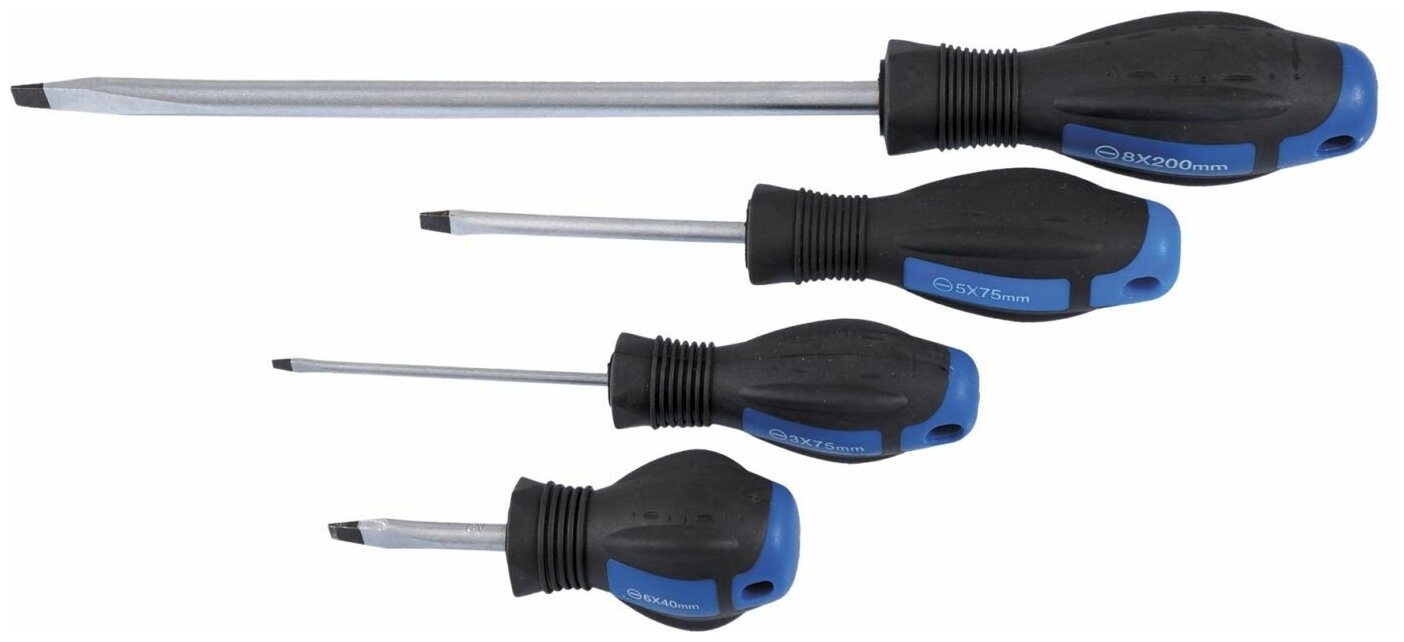 STANKOIMPORT CS30015X100 Отвертка шлицевая SL 100мм