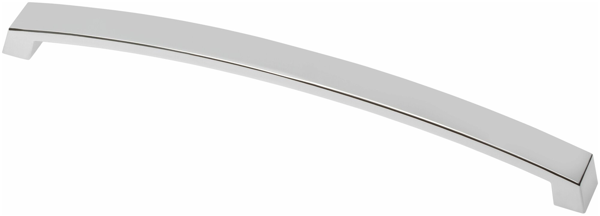 Ручка мебельная алюминиевая GTV UZ G1-160-01скоба, цвет хром