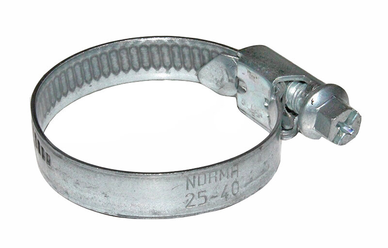 Хомут Norma 25-40 мм патрубки радиатора ВАЗ 2108-10 NORMA 25-40/9 C7 W1 | цена за 1 шт