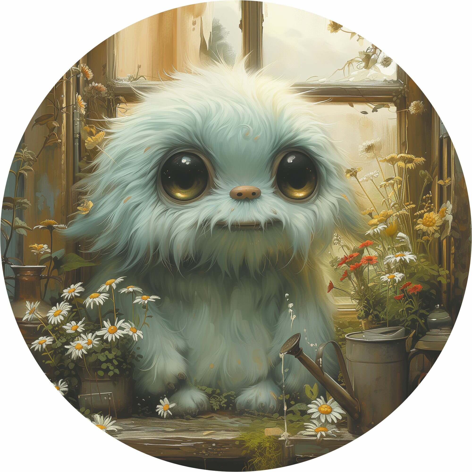 Деревянный пазл коллекции "Мир монстров" / 30х30см, 238 деталей / Подарок для взрослых и детей