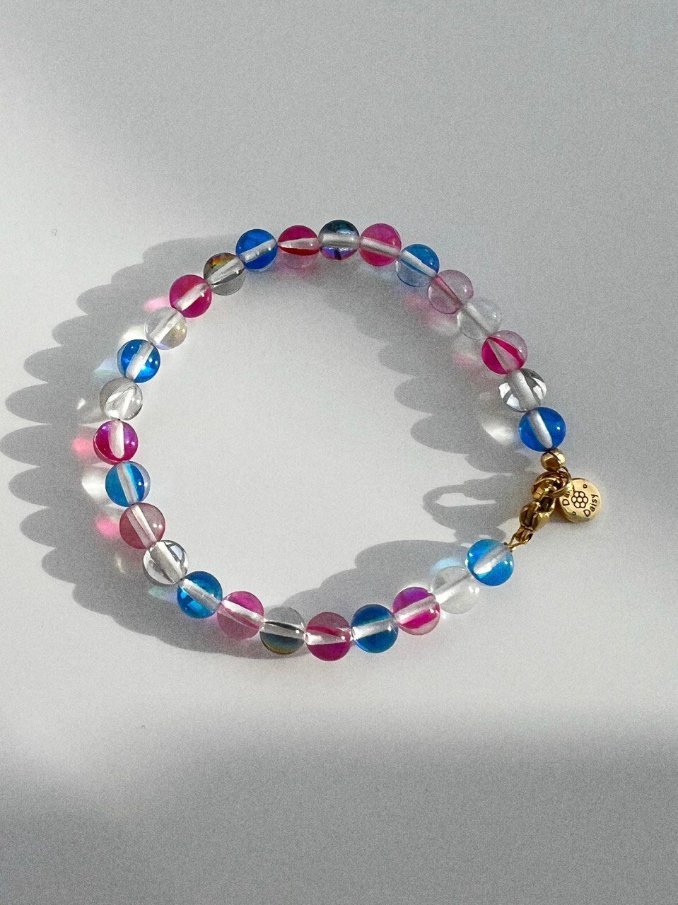 Браслет, опал синтетический