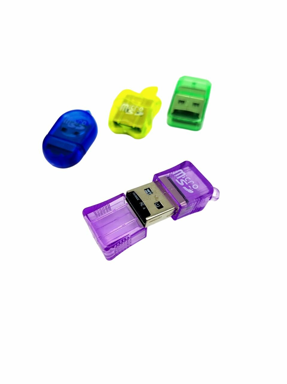 Переходник USB-MicroSD Цвет МIX2