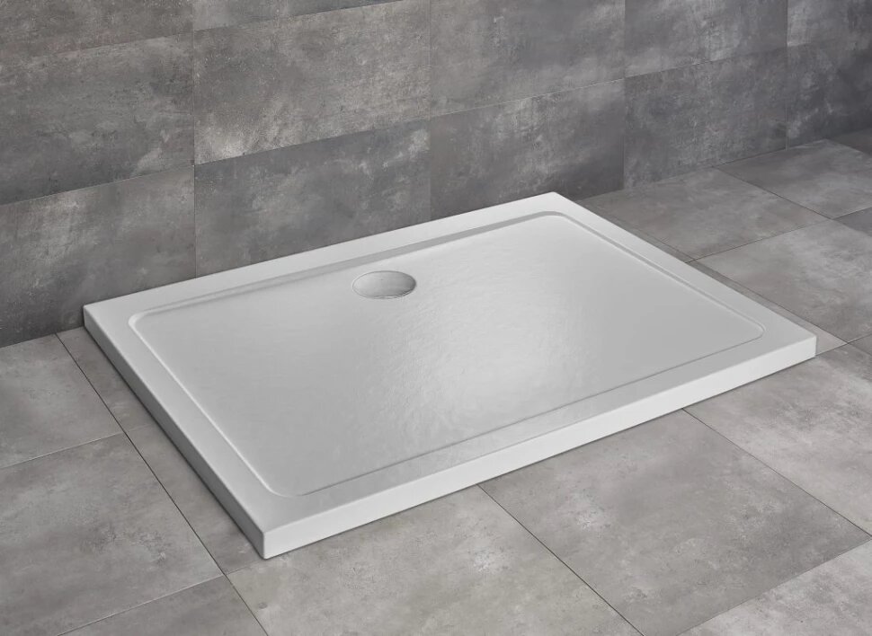 Акриловый поддон 120x100 см Radaway Doros D Stone White SDRD1210-01-04S