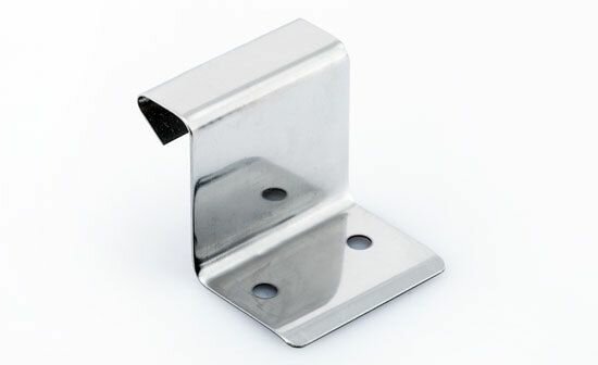 Кляммер неподвижный REES нерж. сталь 500шт, h-25 mm