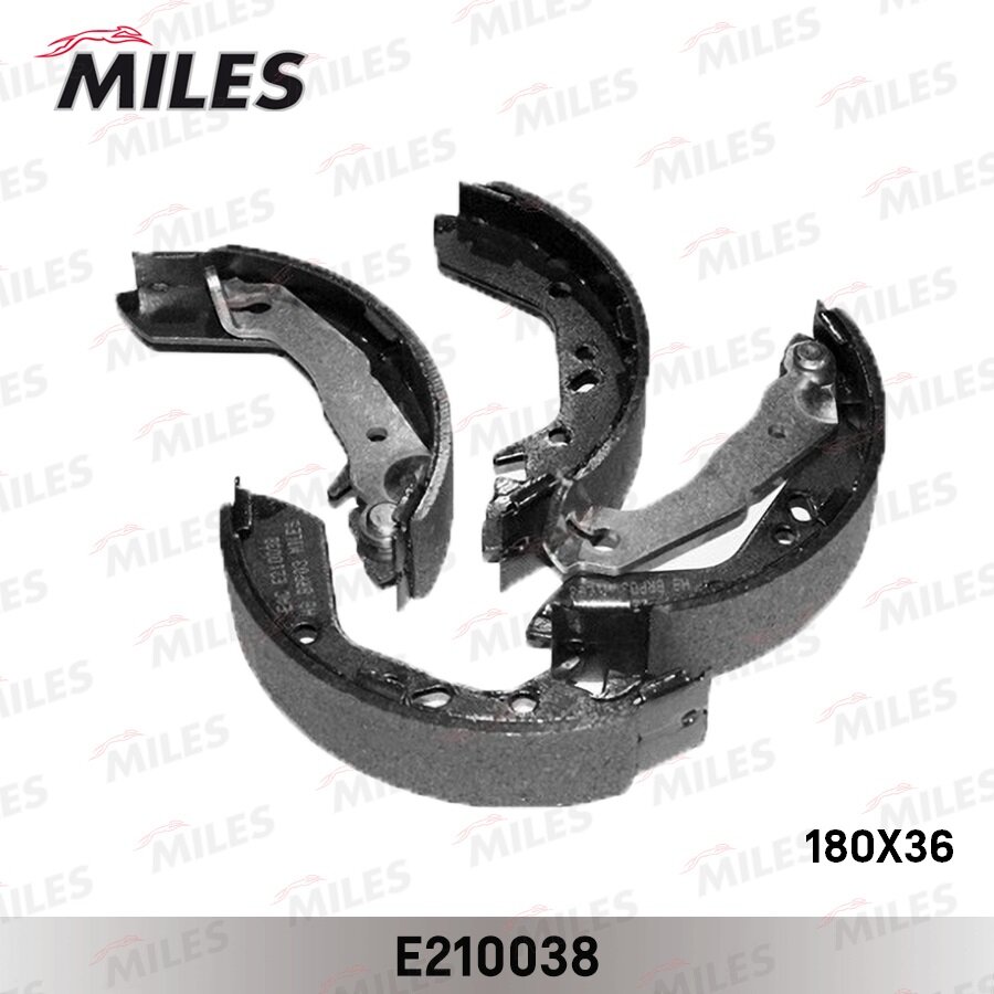Колодки тормозные Hyundai Accent (ТагАЗ) 00- барабанные Miles