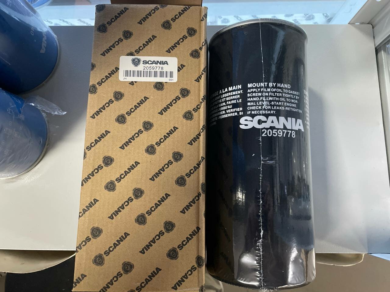 Фильтр масляный SCANIA 2059778 4, G, P, R, T series OE — купить в ...