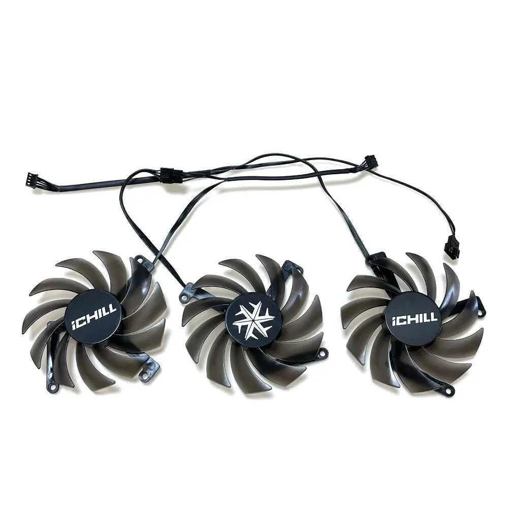 Комплект вентиляторов для видеокарты INNO3D RTX 3080 3070 ICHILL X4 FAN-B