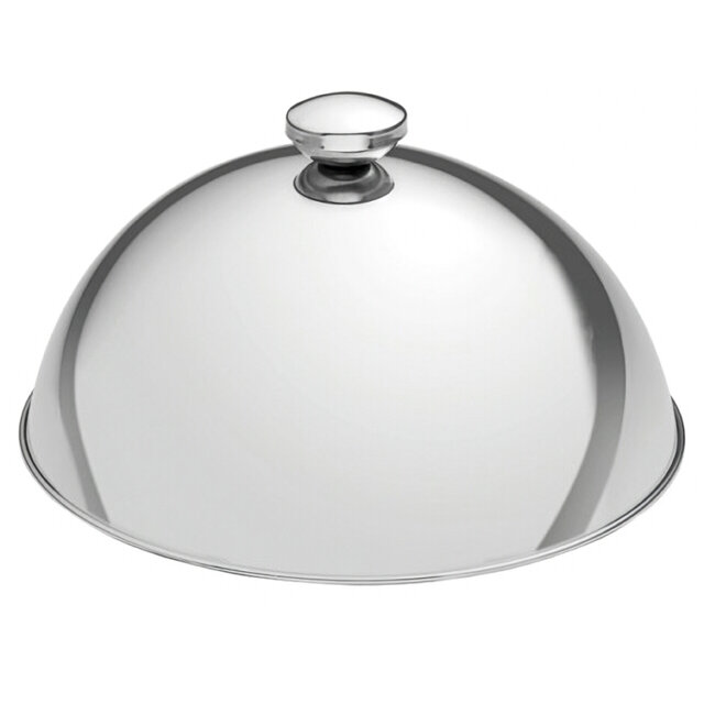 TRAMONTINA крышка для блюда диаметром 24,5 см из нержавеющей стали для кухонной посуды