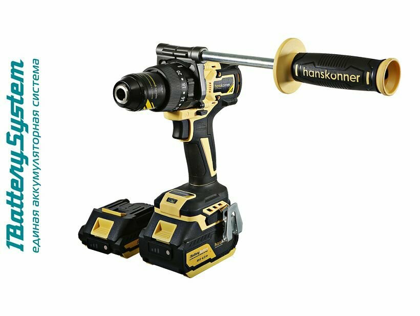 Шуруповерт ударный HANSKONNER HCD18165BLI для зимней рыбалки
