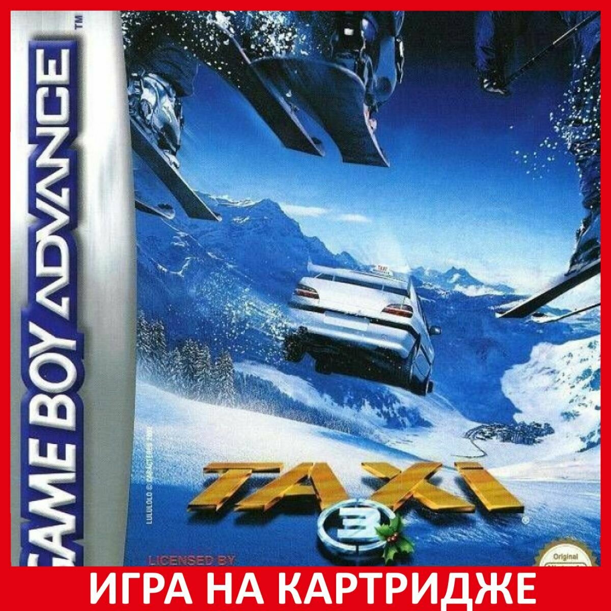 Игра Такси 3 (Taxi 3) Русская Версия GBA Картридж на Nintendo game boy advance